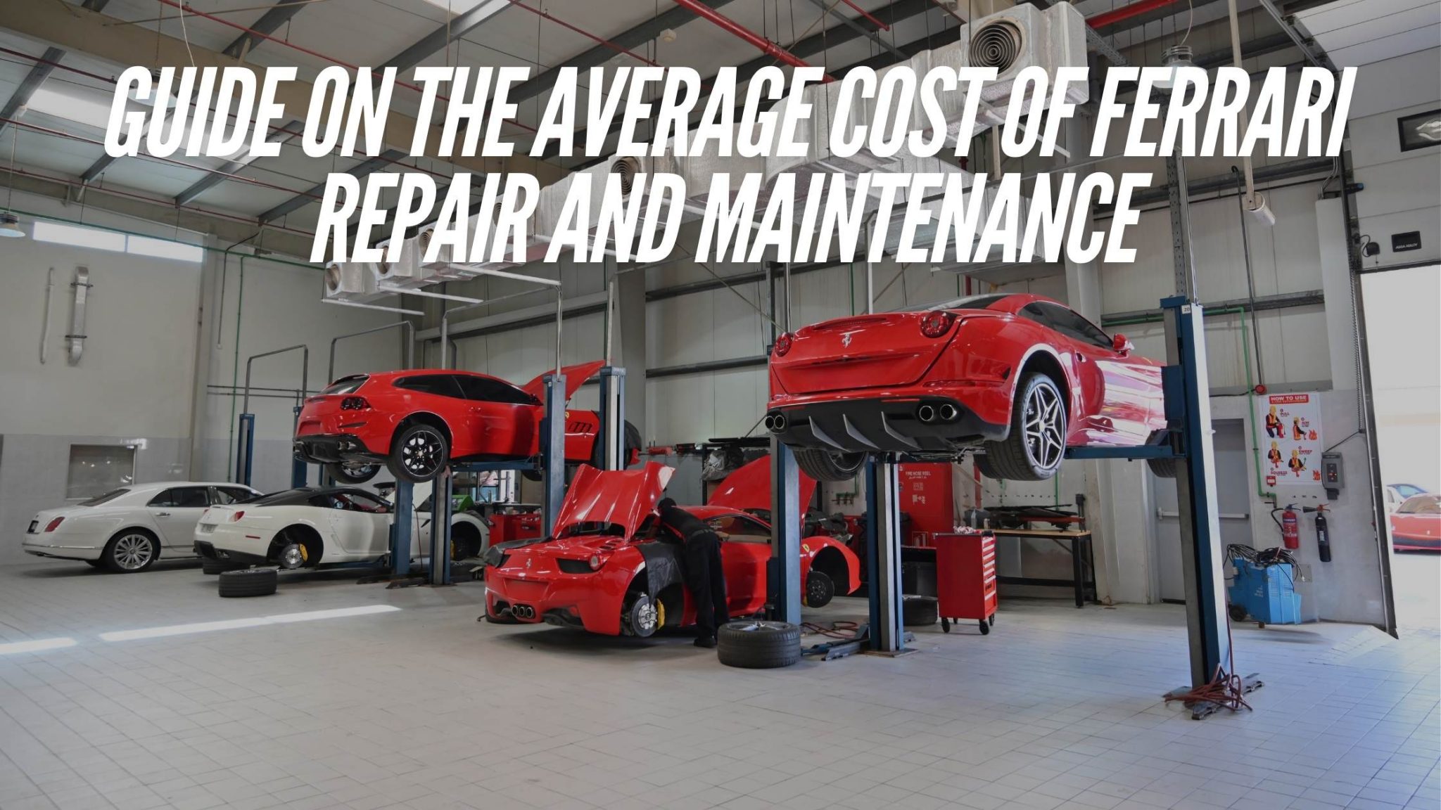 Guide on the Average Cost of Ferrari Repair and Maintenance|ARM